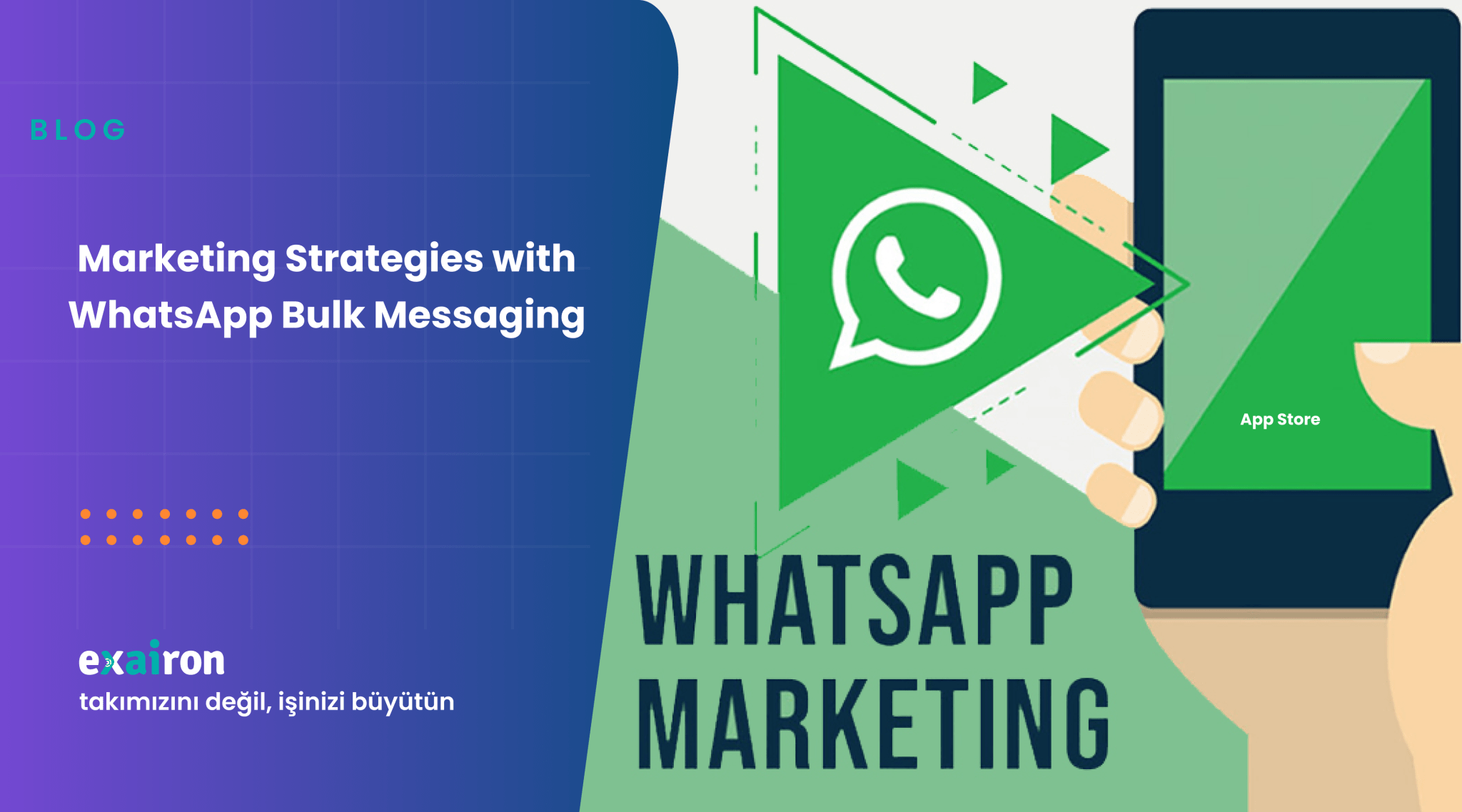WhatsApp Bulk Messaging - Exairon